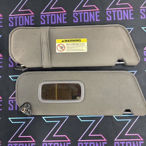 1989-04 FORD RANGER DARK GRAY SUNVISORS OEM DRIVER & PASSENGER SUN ...