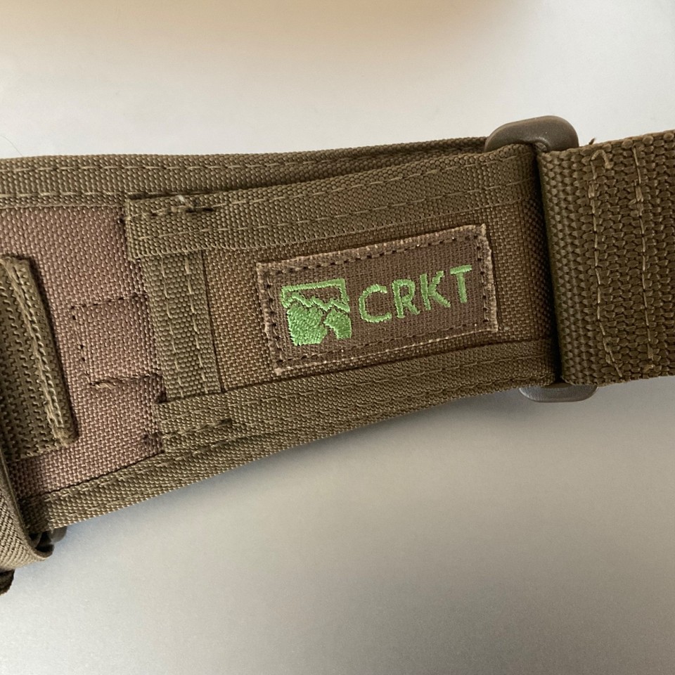 COMUNBIA RIVER CRKT Fixed Blade Knife with Sheath Desert Tan M60-14NKD ...
