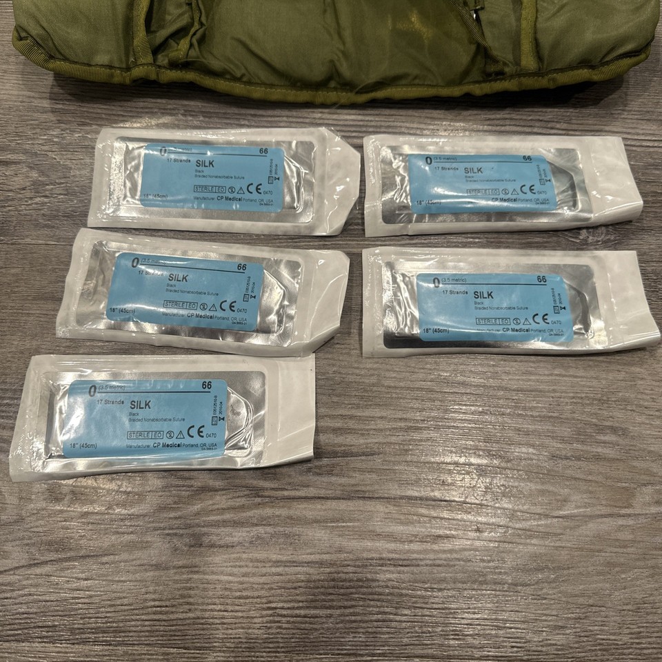 US Military Surgical Instrument Kit Minor Surgery 6545-00-957-7650 w ...