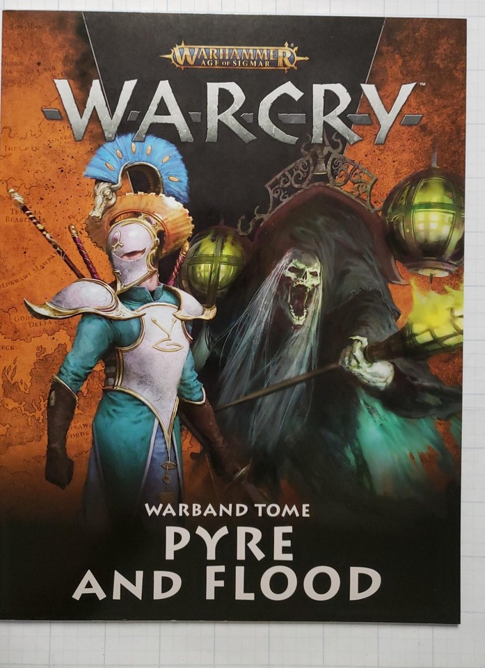 Warhammer Warcry Bits Pyre & Flood Warband Tome & Cards Pack | eBay