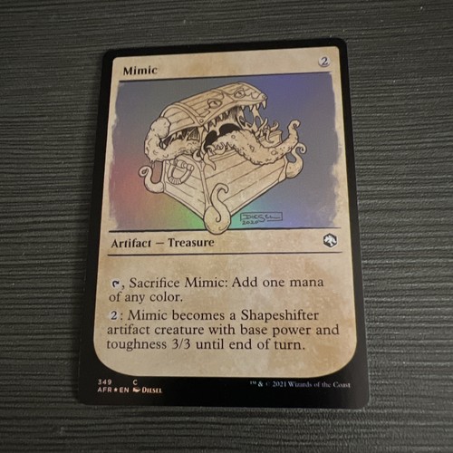 Mimic Foil (349) Showcase Adventures in the Forgotten Realms x4 4x AFR ...