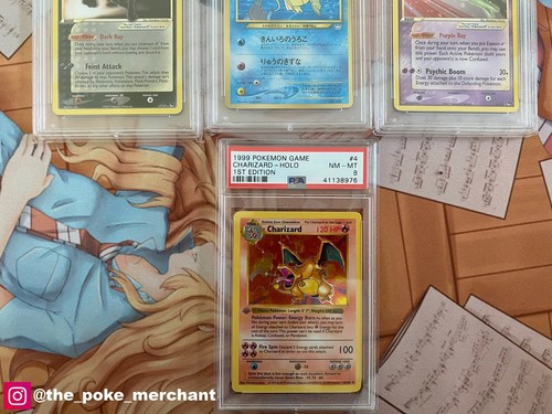Pokémon 1st Edition Base set Charizard PSA 8 | eBay
