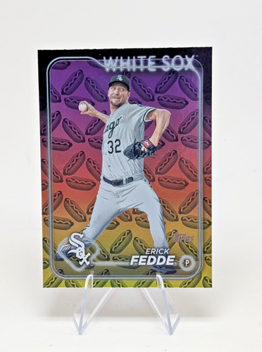 2024 Topps Series 2 #405 Erick Fedde Hot Dogs SP | eBay