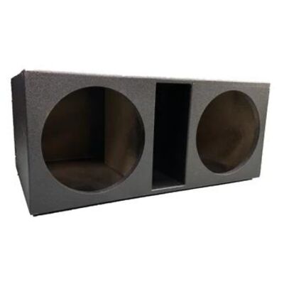 King Boxes 15" Dual Vented X-Large Sprayed Universal Subwoofer Box AK ...