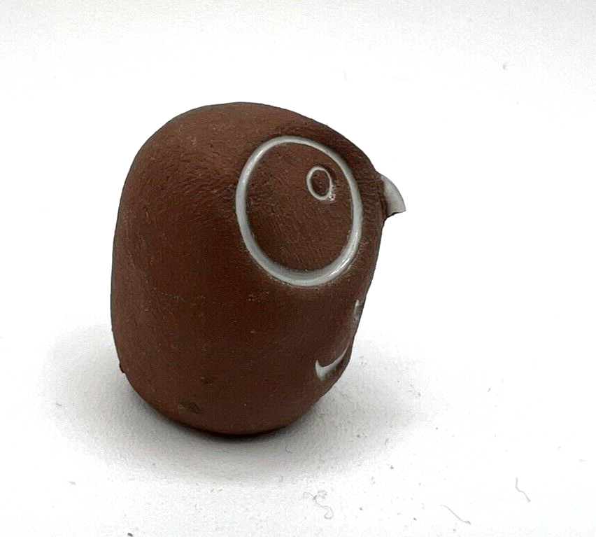 Vintage Terracotta Redware Owl Figurine | eBay