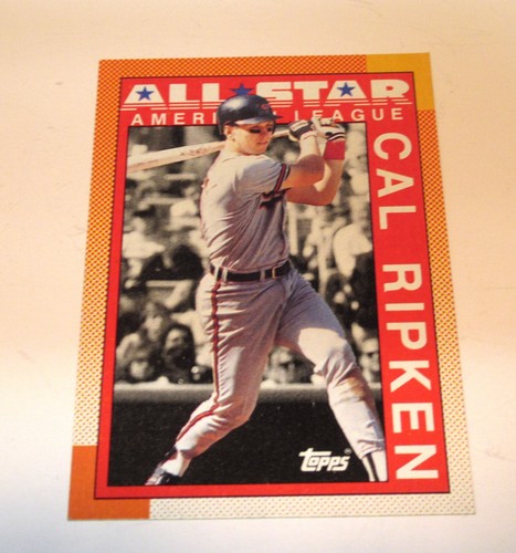 CAL RIPKEN TOPPS BASEBALL CARD NUMBER 388 FROM 1990 UNGRADED SEE PICS ...