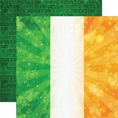 LUCKY MAGIC - Lucky Flag 12x12 Scrapbook Paper - 5 Sheets | eBay