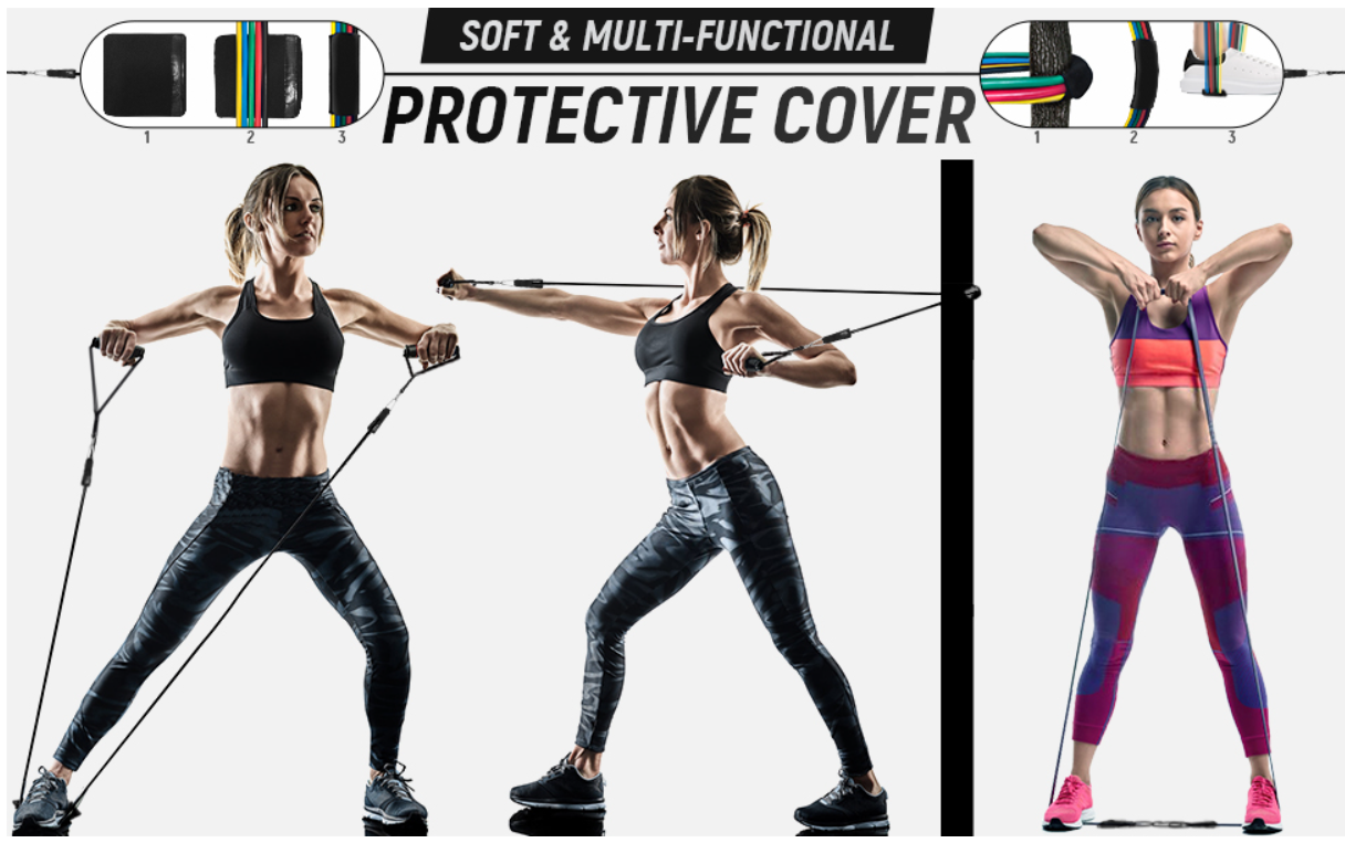 NEW - INTEY Resistance Bands Set (13 Pcs) NY-CT61 | eBay