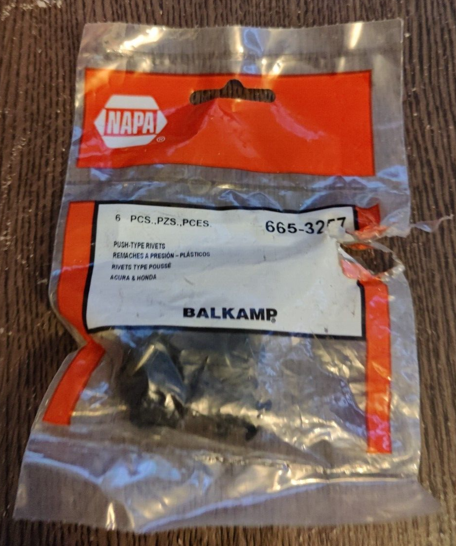 Napa Push-Type Rivets, 665-3257 - 4 count | eBay