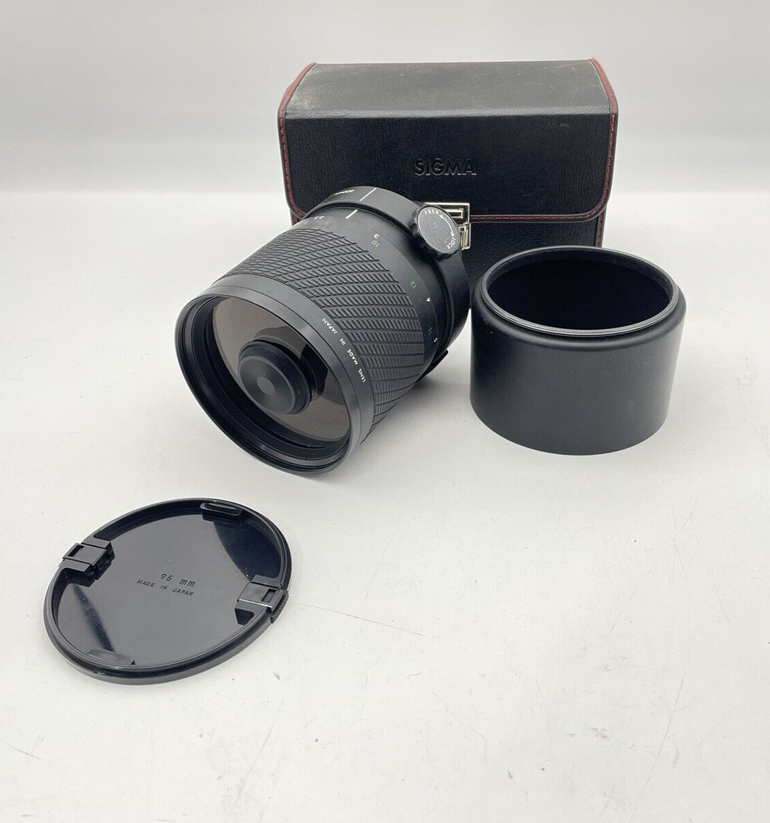 Sigma Mirror-Telephoto 600mm f/8 Mirror Lens SA/KPR multi-Coated Japan ...