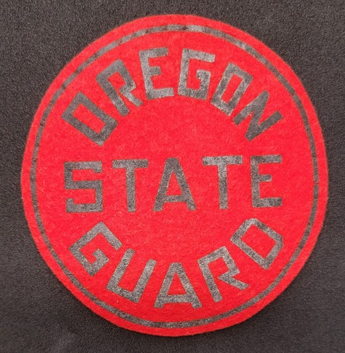 Original WW2 Vintage OREGON STATE GUARD PATCH US ARMY Printed Wool | eBay