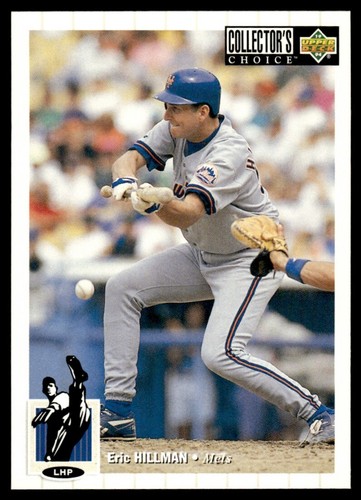 1994 Collector's Choice #139 Eric HIllman New York Mets | eBay