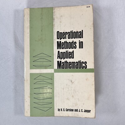 Operational Methods in Applied Mathematics 1963 Print | eBay