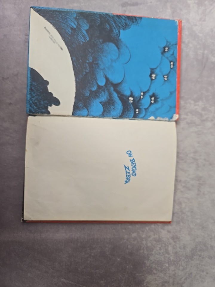 1955 On Beyond Zebra by Dr Seuss Random House Paperback Classic Out of ...