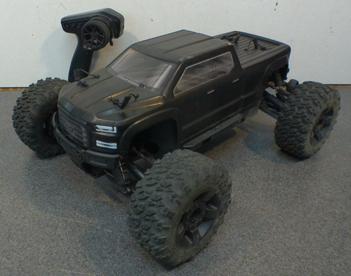 ARRMA 1/10 BIG ROCK 4X4 V3 3S BLX Brushless Monster Truck Black ...
