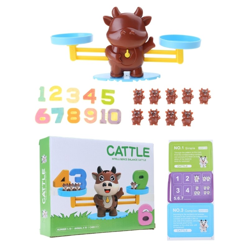 Kids Plastic Balance Math Game Toy for Boys/Girls Brain Training ...