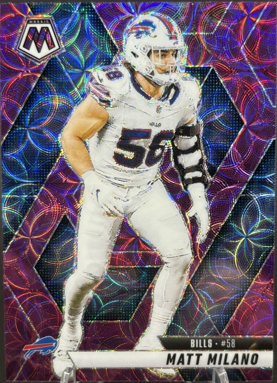 2025 Panini Mosaic - Matt Milano #241 Purple Scope Prizm for sale ...