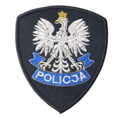 4351 PATCH OF NATIONAL POLICE OF POLAND POLISH EMBLEM | eBay UK