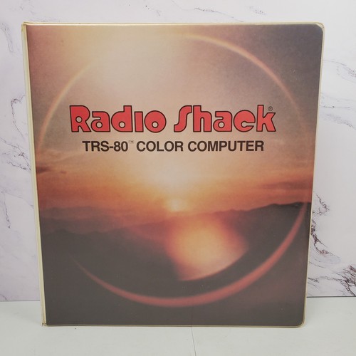 VTG Radio Shack Color Computer Learning Lab TRS-80 Binder Cassettes ...