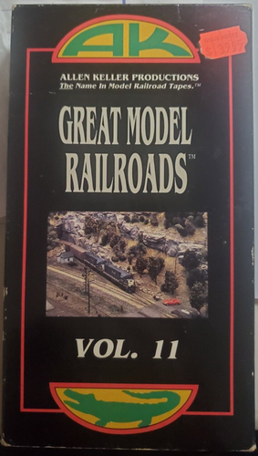 VHS VIDEO TITLED: GREAT MODEL RAILROADS VOL 11 SHOWS SLIGHT USE MR | eBay