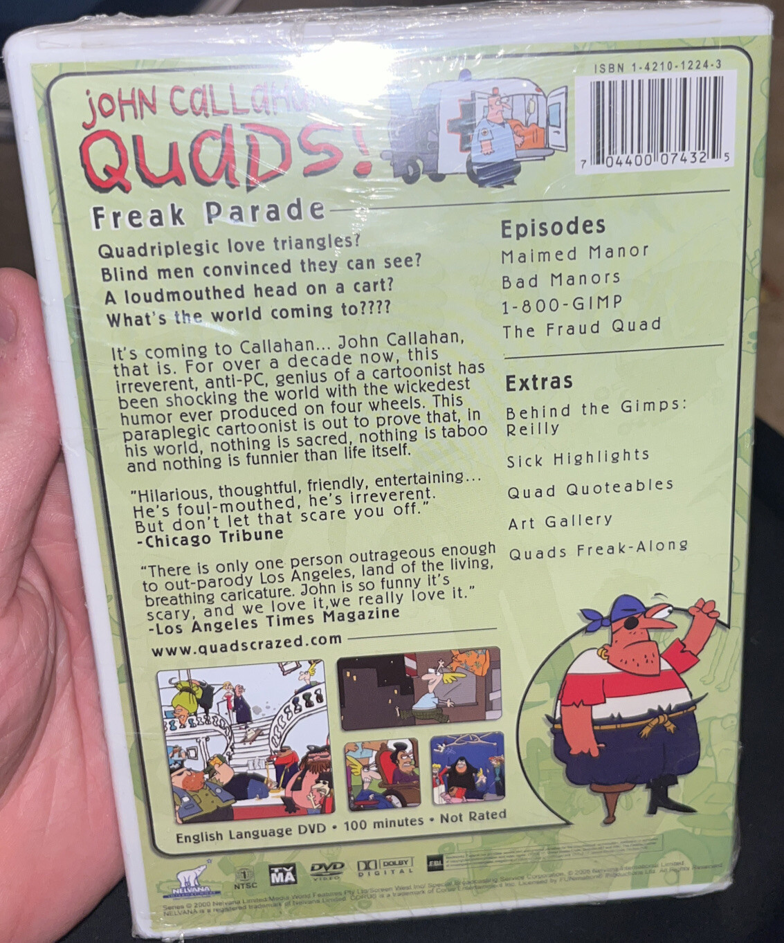 John Callahans Quads - Vol. 1: Freak Parade (DVD, 2005) for sale online ...