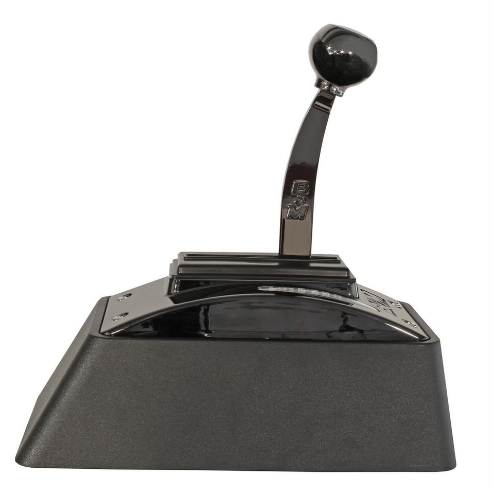 B&M 81683 Quicksilver Universal Automatic Ratchet Shifter, Black | eBay