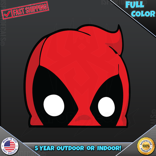 Deadpool Peeking Peek Peekabo Peekers VINYL DECAL STICKER 231 | eBay