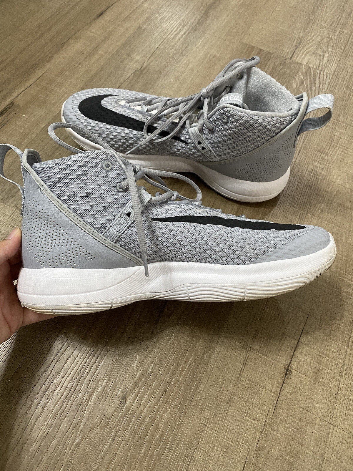 NIKE Air Zoom Rize Team Basketball Shoes Size 12.5 Me… - Gem