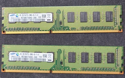 Samsung 2 GB DIMM 1333 MHz SDRAM Memory (M378B5773DH0CH9) (2 Sticks) | eBay