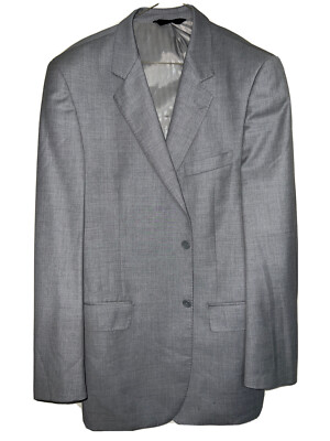 Baroni Super 150’s Frank’s Custom Tailor Boston Wool Suit Jacket 44 L ...