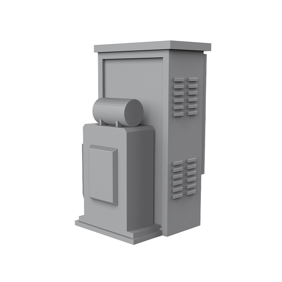 SSMODEL 1/35 Electrical Distribution Transformer Boxes Dioramas ...