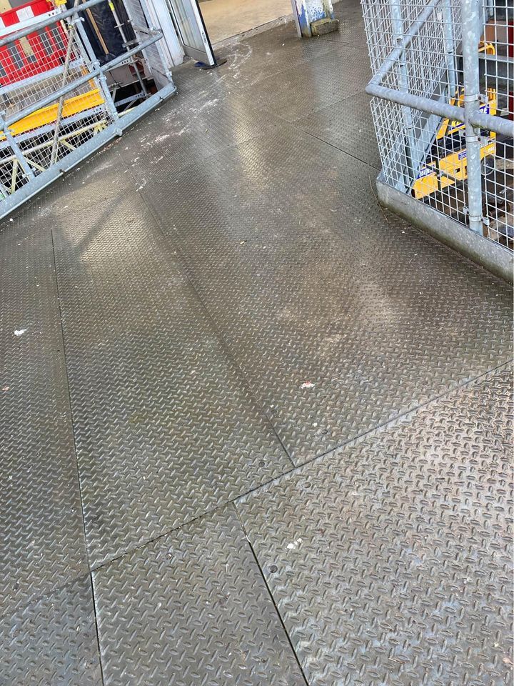 Mild Steel Checker Plate Tread Durbar Chequer Floor Sheet S275 8x4 ...