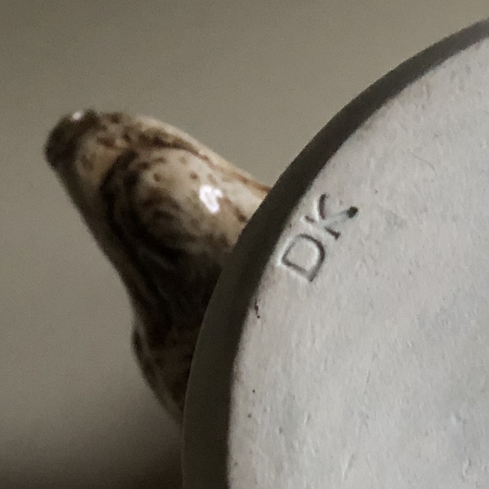 David Keyes Studio Pottery Porcelain Mug With Dog Head Tacoma ...