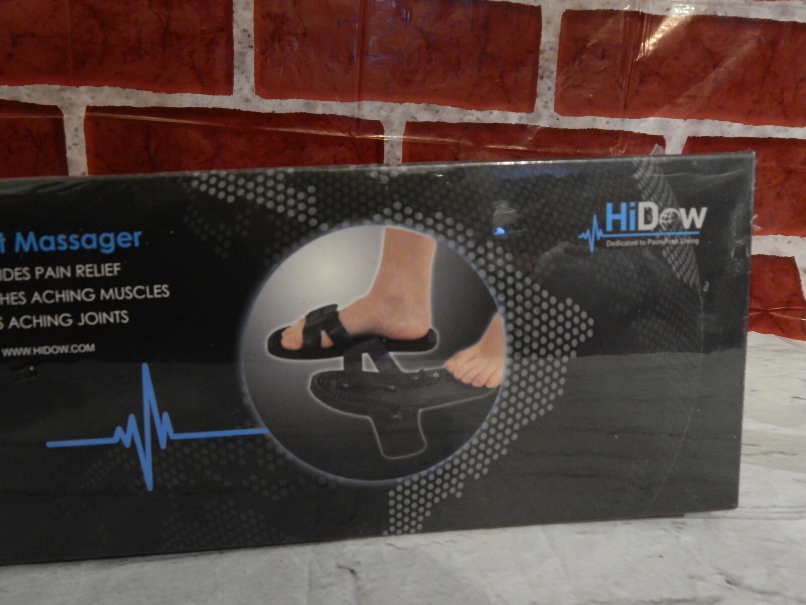HiDow Foot Massager AcuSlippers Accessory Pain Relief |NEW | Soothes ...