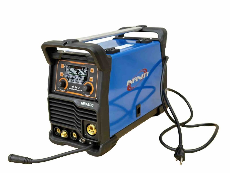 5IN1 Cut TIG MMA MIG Welder 200A Gas/Gasless MIG Welding Air Plasma ...