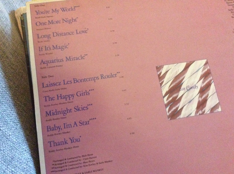 Helen Reddy ' Ear Candy ' Vinyl Album Capitol Records.. | eBay UK