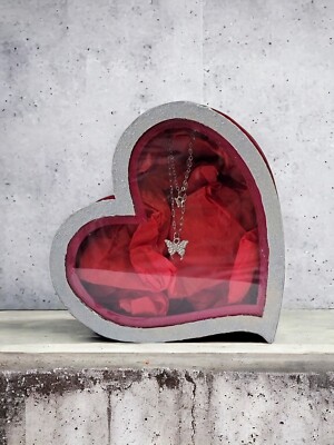 Valentines Day Boxed Set Necklace Bank Money Box | eBay