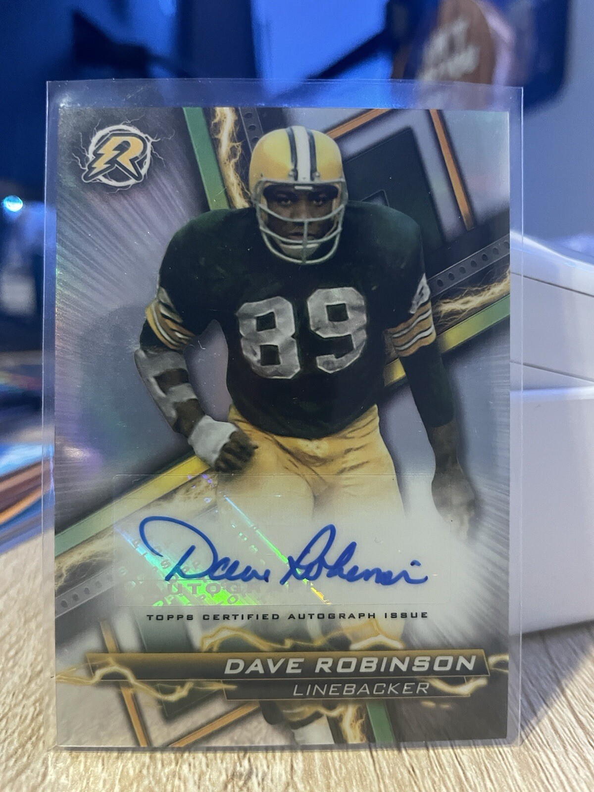 2024 TOPPS RESURGANCE SIGNATURES CARD - DAVE ROBINSON #RA-DR GREEN BAY ...