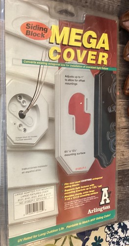 Arlington 13 1/2 in. x 7-1/8" PVC Mega Covers 8100LP-1 18997107459| eBay
