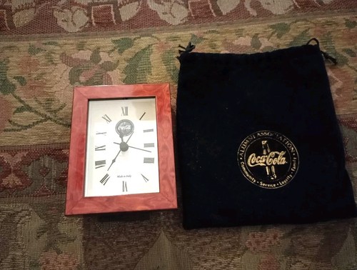 3 In Coca Cola Alumini Association Desk Clock | eBay