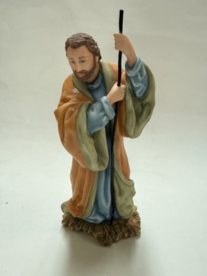 JOSEPH; FRANKLIN MINT, 1989, FROM NATIVITY SET, IN EXCELLENT CONDITION ...
