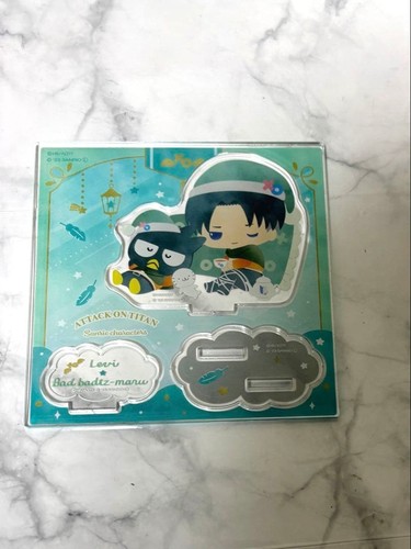 Attack on Titan Levi Ackerman Sanrio Acrylic Stand Figure Mini Display ...