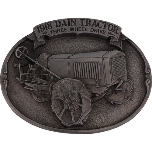 Nos 1918 Dain Tractor 3 Wheel Drive Steam Club Sycamore Il Vintage Belt ...