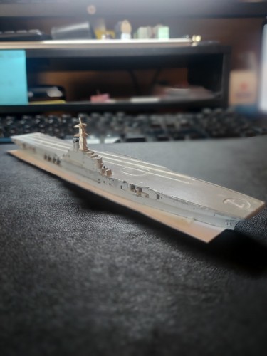 1:1200 Scale Model Ship WW2 Royal Navy Aircraft Carrier HMS Albion ...