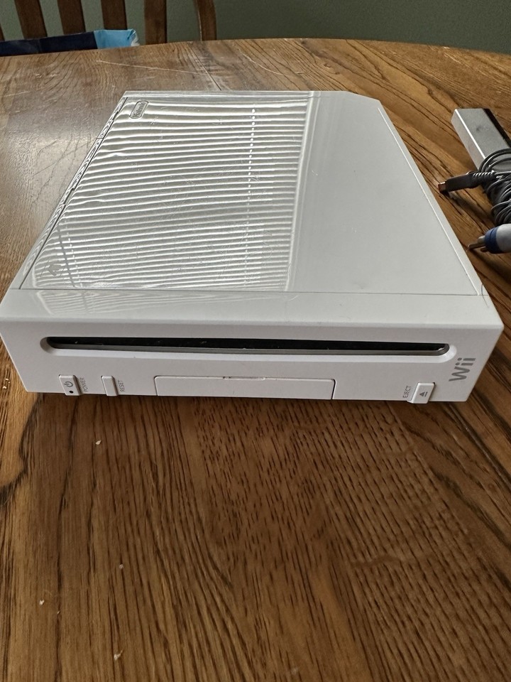 Nintendo RVL-101 Wii Console Tested- White 45496880019| eBay