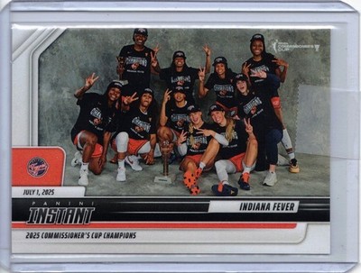 2025 Panini Instant WNBA #121 Indiana Fever Card Caitlin Clark Sophie ...