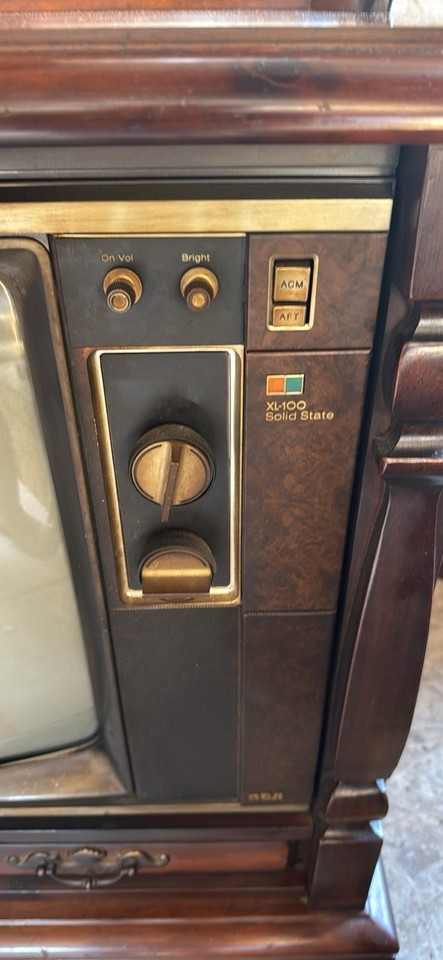 Vintage RCA XL 100 Solid State Television Sound Works No picture Solid ...