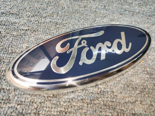 175mm X 70mm FORD TRANSIT REAR BLUE OVAL BADGE BONNET EMBLEM 2006-2014 ...