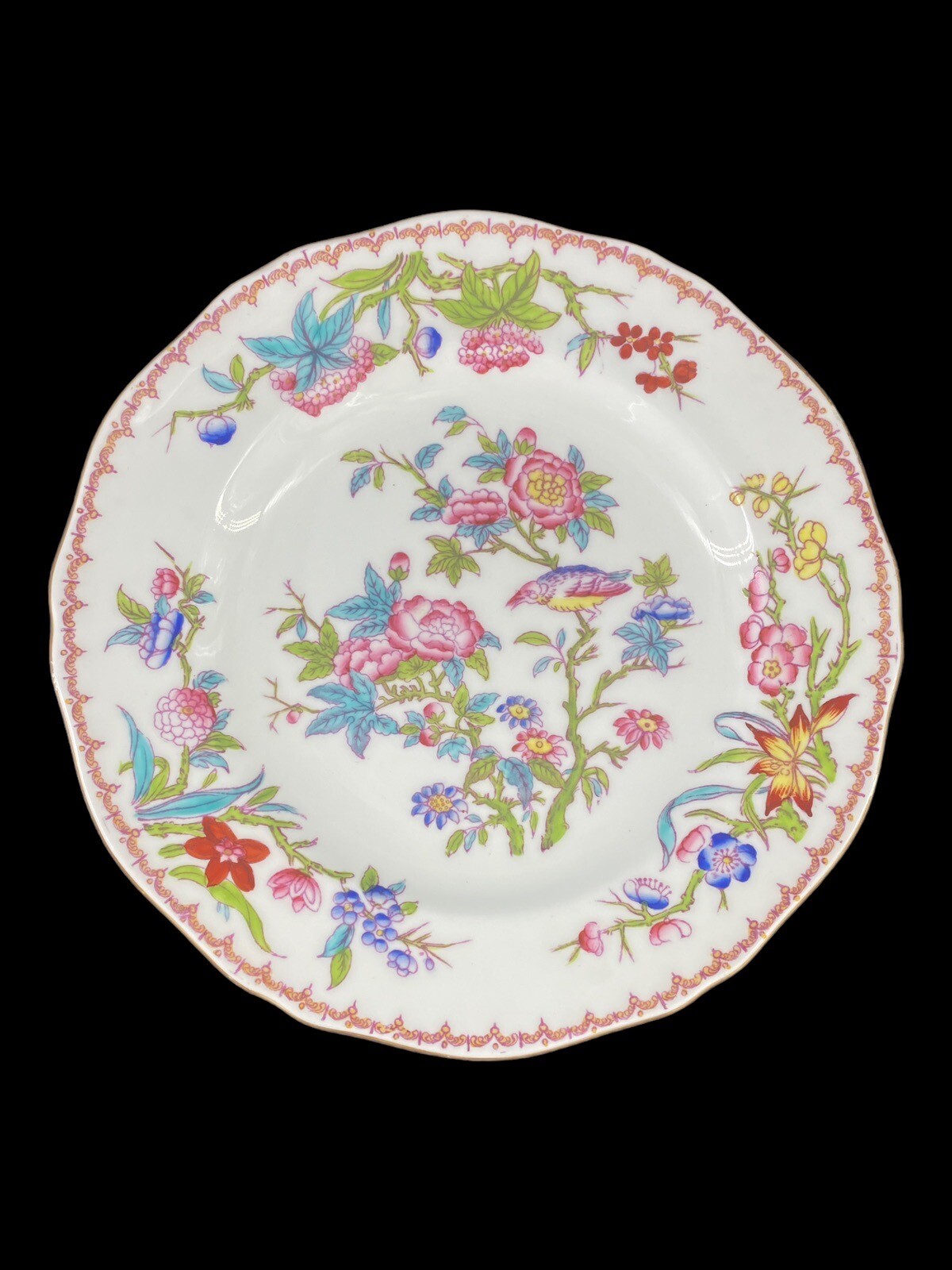 Antique Mintons English Porcelain David Collamore Cuckoo Plate 9" EX+ ...