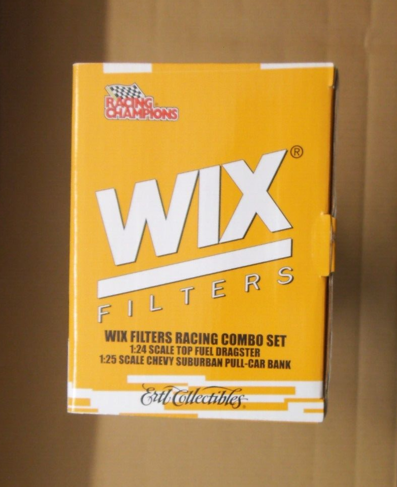 WIX FILTERS RACING BRUCE LITTON DIE CAST TOP FUEL DRAGSTER & CHEVY ...